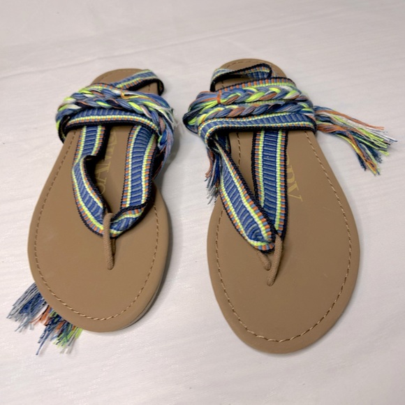 Sam & Libby | Shoes | Sam Libby Tie Up Gladiator Sandals Size 65 Never Worn | Poshmark